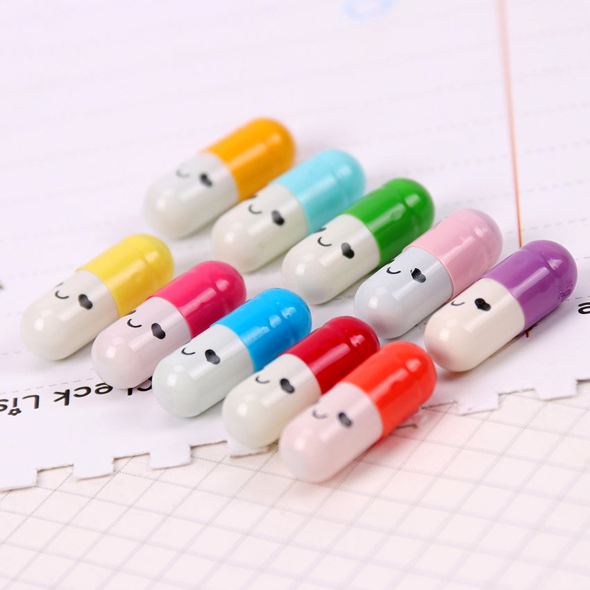 pilletjes met briefje - 10 stuks – LEUKVERPAKT