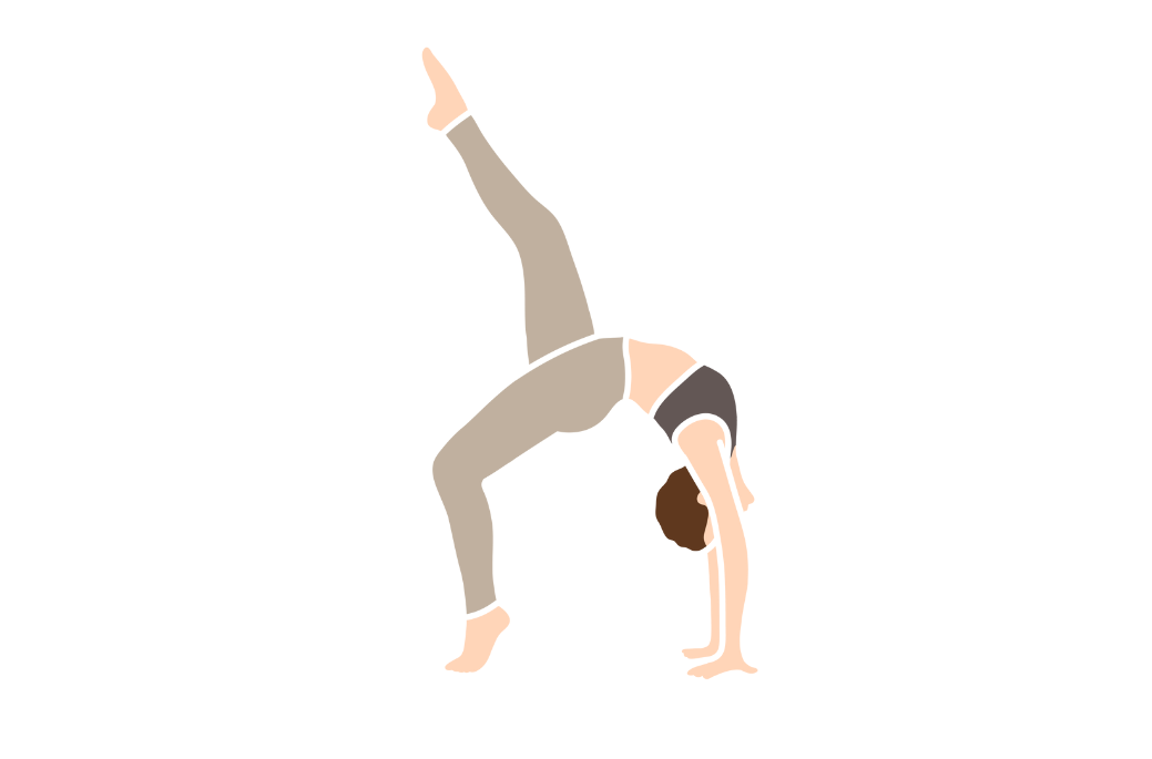 mini card yoga, upward arc - per piece – LEUKVERPAKT